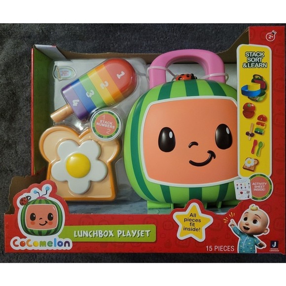 Jazwares | Toys | Cocomelon Lunchbox Playset | Poshmark